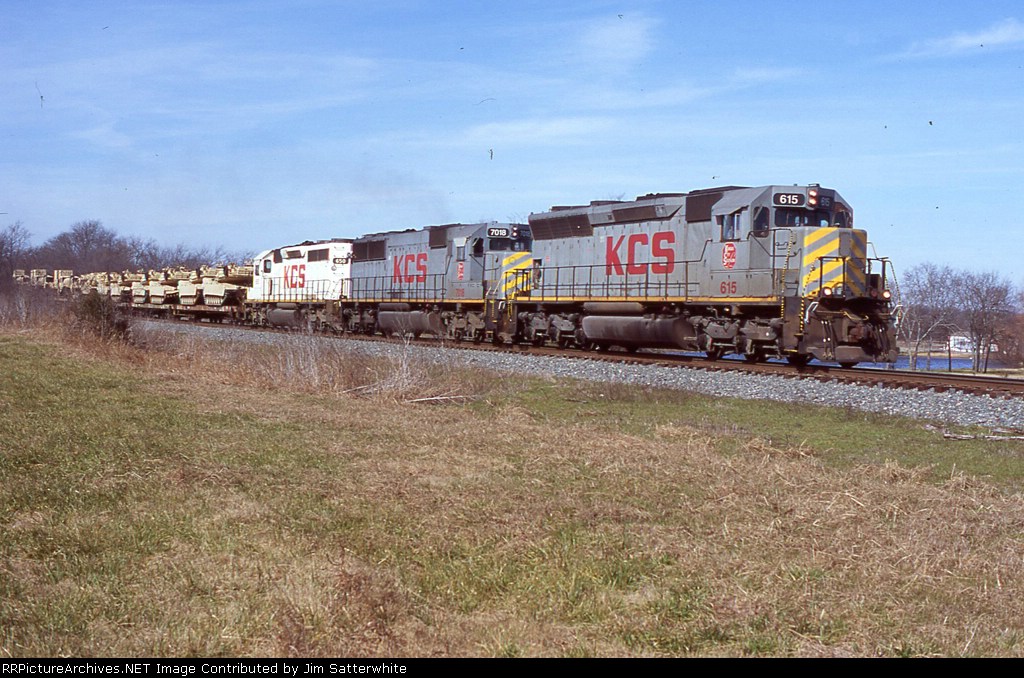 Eastbound Military Train